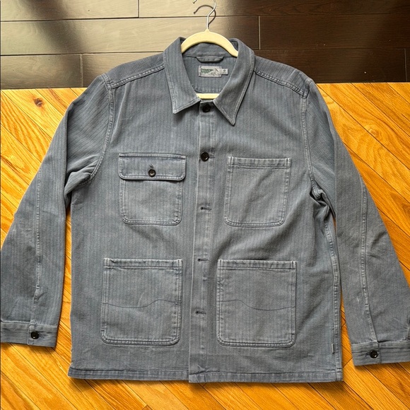 Huckberry | Jackets & Coats | Mens Wellen Garment Dyed Chore Coat ...